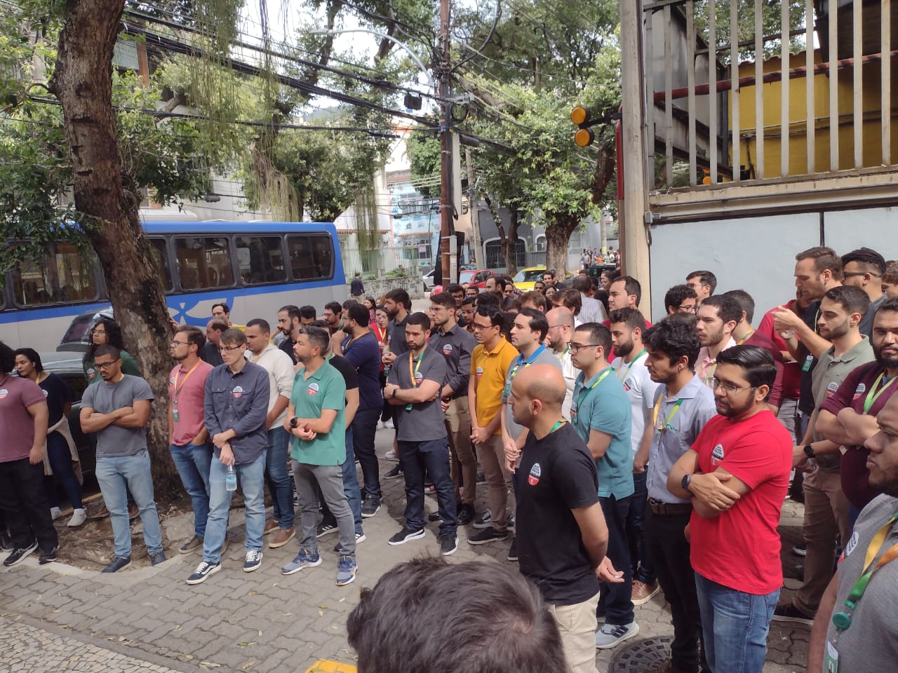 Novos Petroleiros: quase 200 participaram de ato no EDIHB